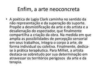 Concretismo e neoconcretismo slides | PPTX