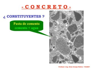 DEFINICION DE CONCRETO | PPT