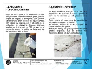 Concreto autoreparable | PDF