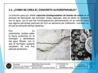 Concreto autoreparable | PDF