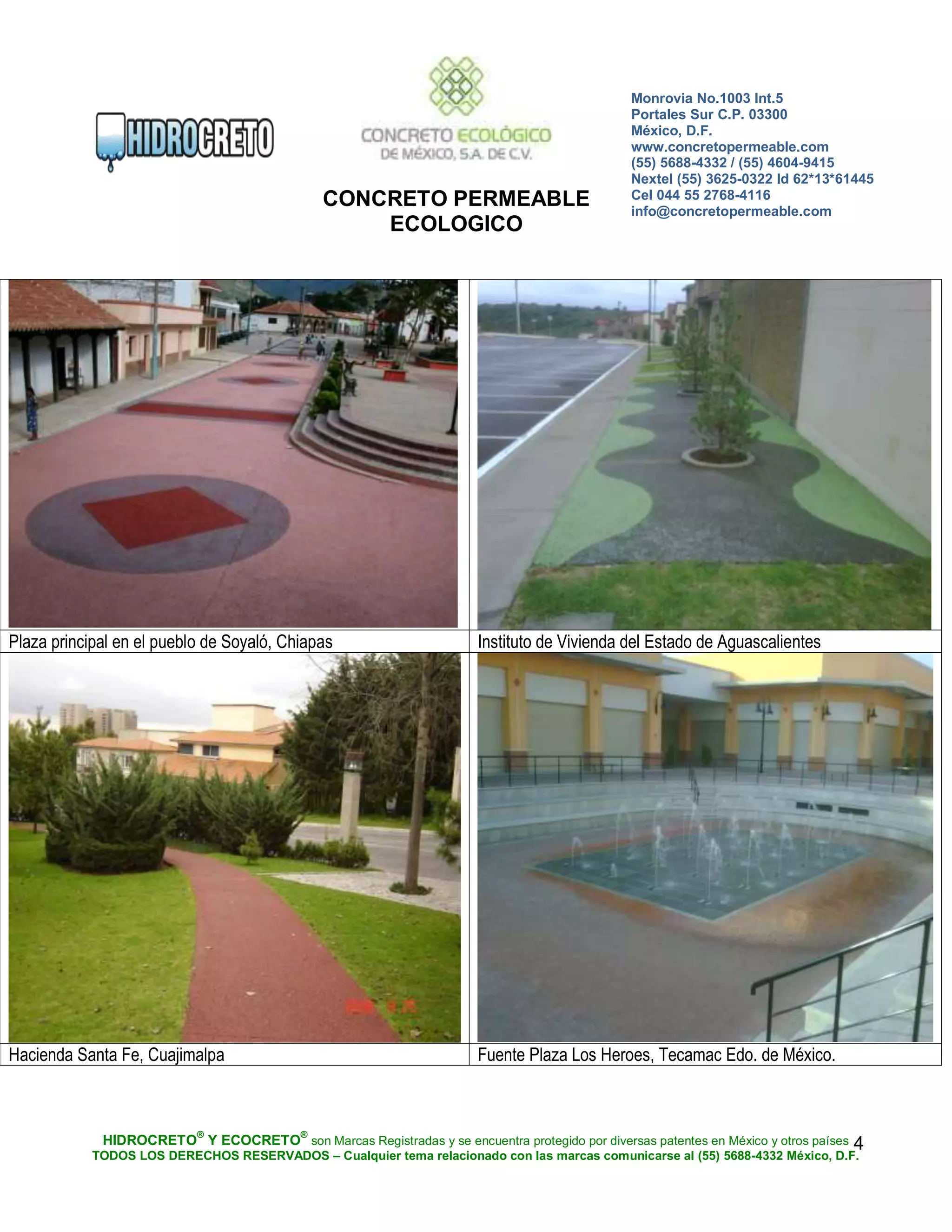 Concreto permeable | PDF