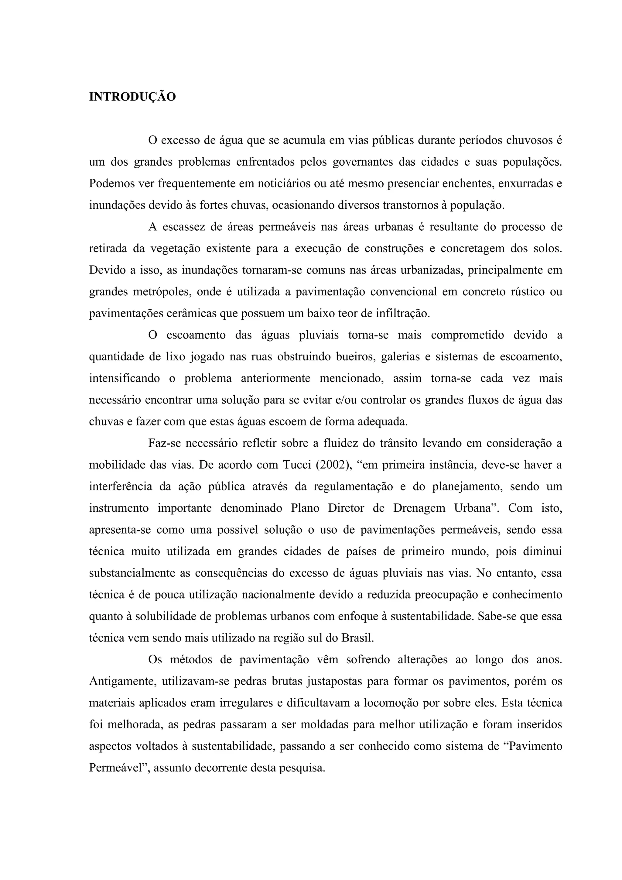 CONCRETO PERMEÁVEL PARA O CONTROLE DE ESCOAMENTO SUPERFICIAL | DOC