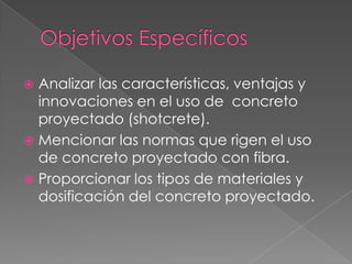 Concreto proyectado exposición_para_entregar | PPTX