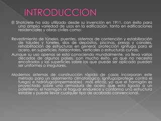 Concreto proyectado exposición_para_entregar | PPTX