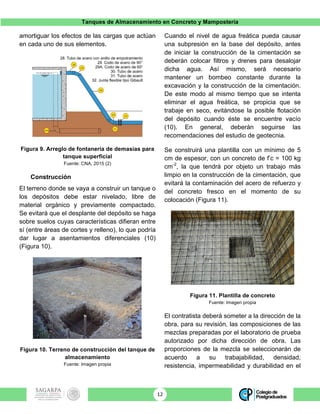 Tanques de almacenamiento en concreto y mampostería (2da ed.) | PDF