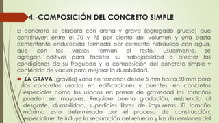 Concreto simple construcciones | PPTX
