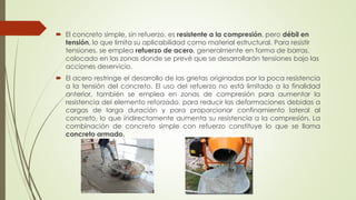 Concreto simple construcciones | PPTX