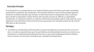 Concreto simple y armado | PPTX