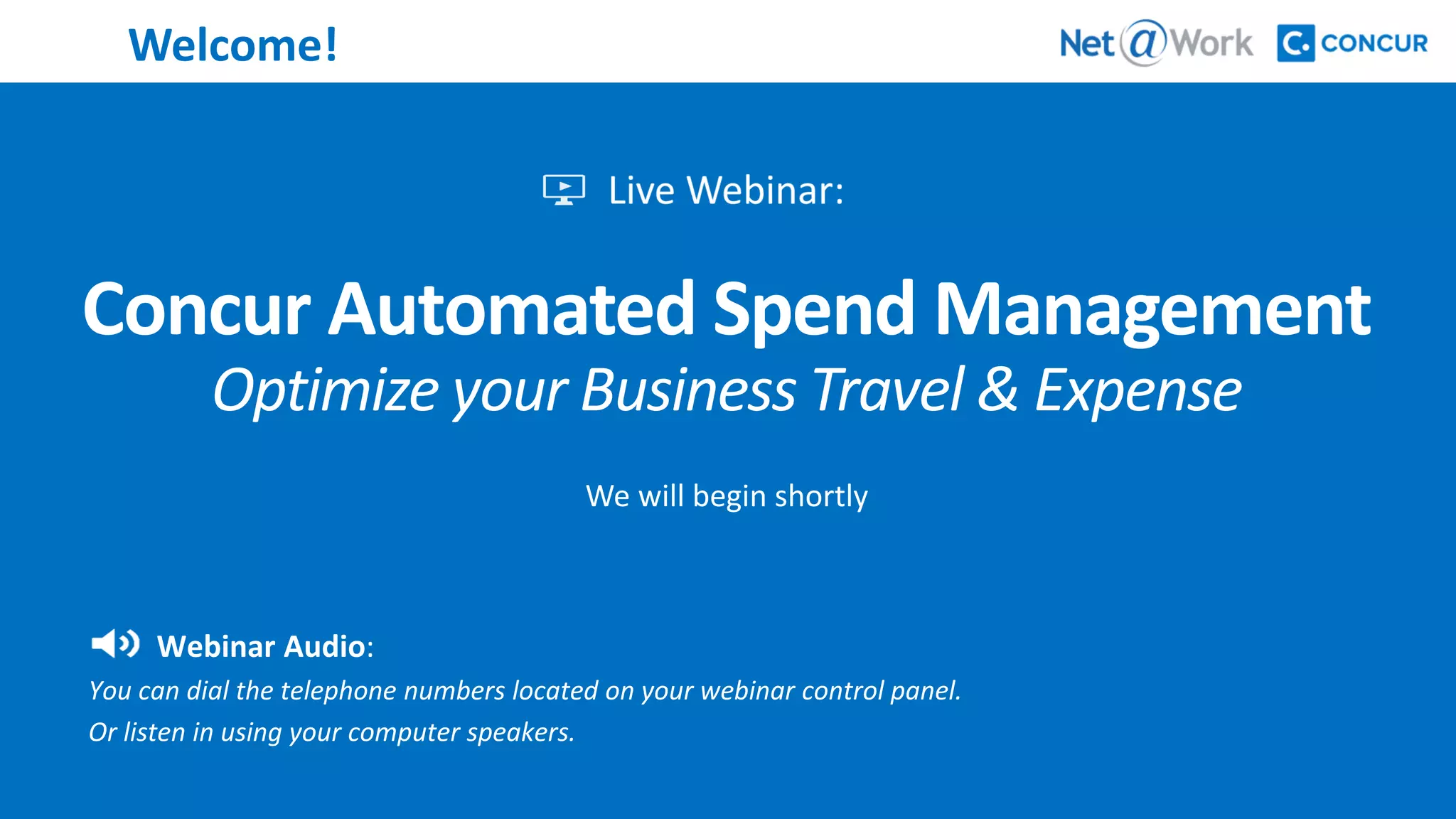 Concur Automated Spend Management - Optimize your Business Travel ...