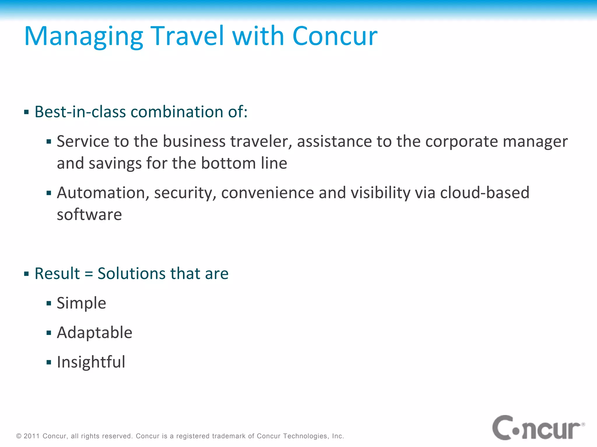 Concur Best Practices In Travel And Expense Management | PPTX
