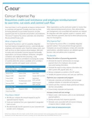 Concur expense pay | PDF