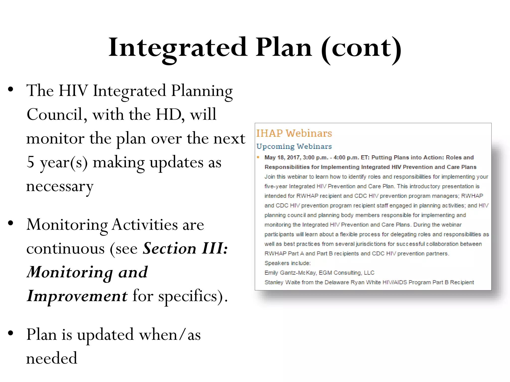 What is Integrated Planning? | PPT