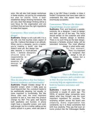 Concurrence Design Magazine | PDF