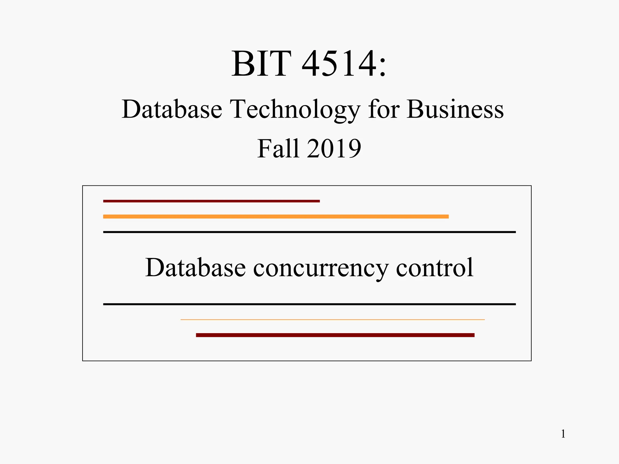 Concurrency.education presentation schoolpptx | PPTX | Databases | Computer Software and ...