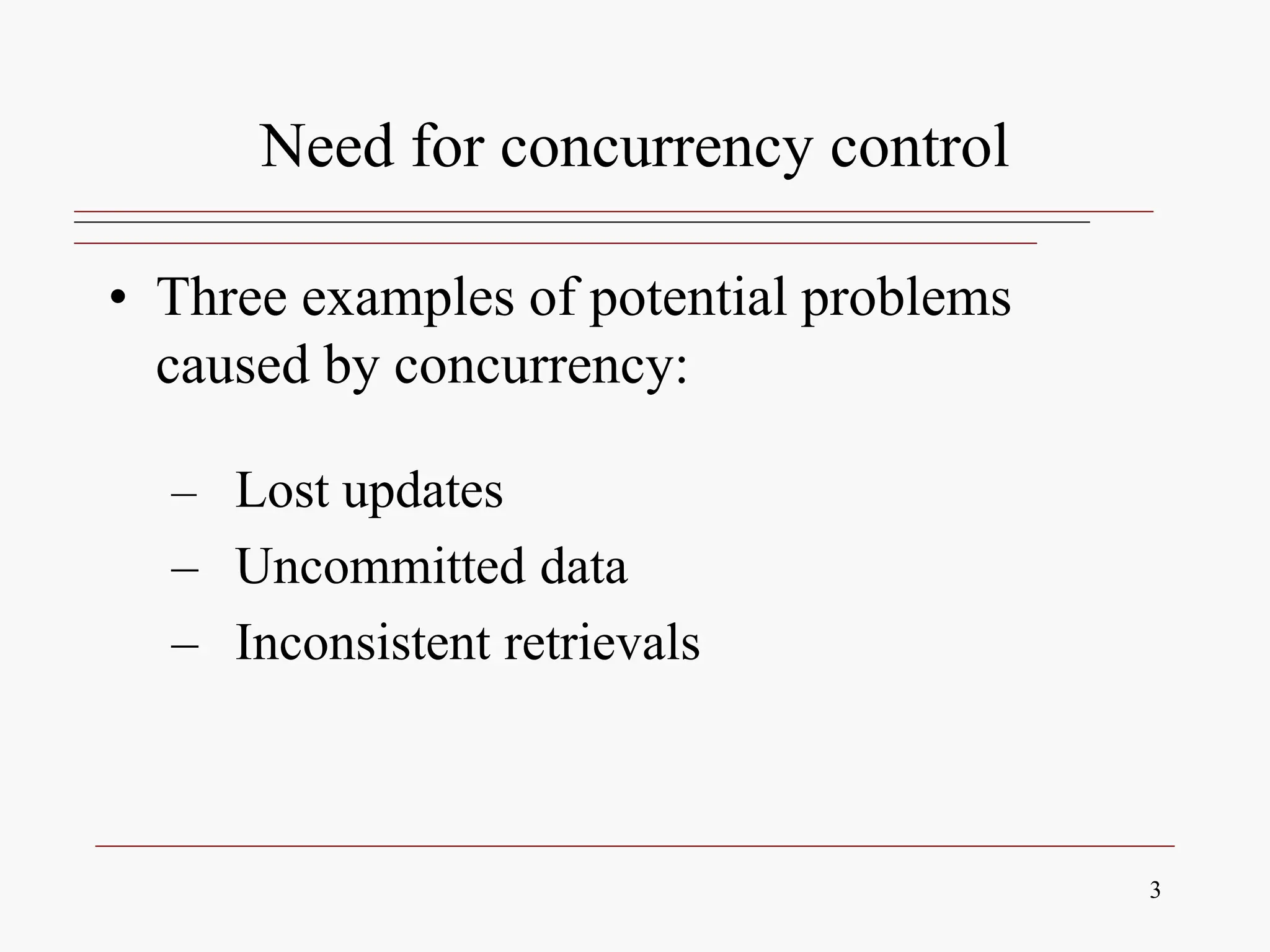 Concurrency.education presentation schoolpptx | PPTX | Databases | Computer Software and ...