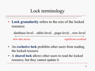 Concurrency.education presentation schoolpptx | PPTX | Databases ...