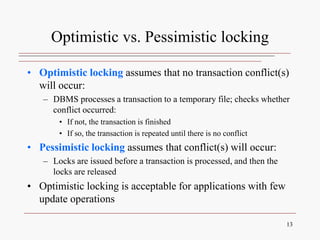 Concurrency.education presentation schoolpptx | PPTX | Databases | Computer Software and ...