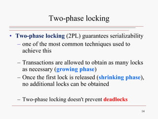 Concurrency.education presentation schoolpptx | PPTX | Databases ...