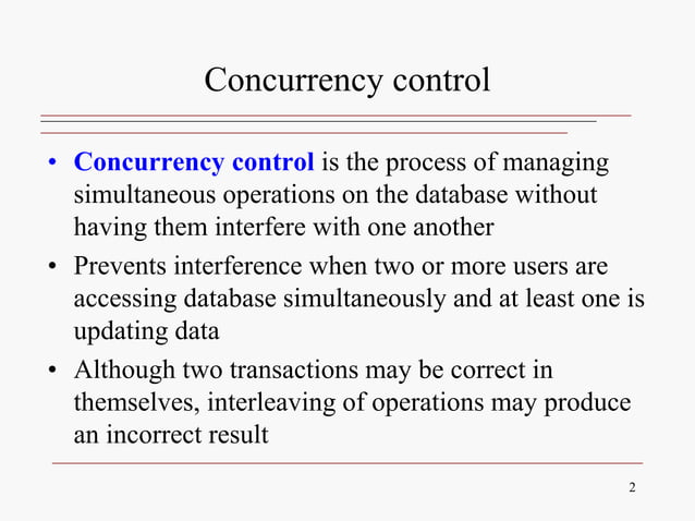 Concurrency.education presentation schoolpptx | PPT