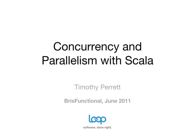 Concurrency and Parallelism with Scala | PDF | Programming Languages | Computing