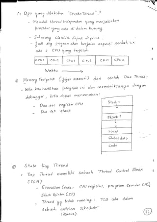 Modul SO : Concurrency and Thread Dispatching 1 | PDF | Operating Systems | Computer Software ...