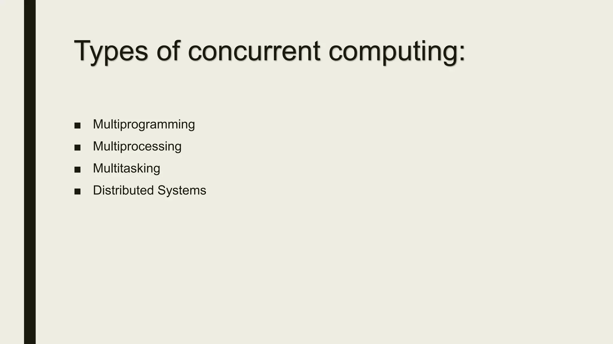 Concurrency computing information management | PPT