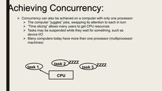 Concurrency computing information management | PPT