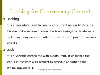 CONCURRENCY CONTOL notes.pdf