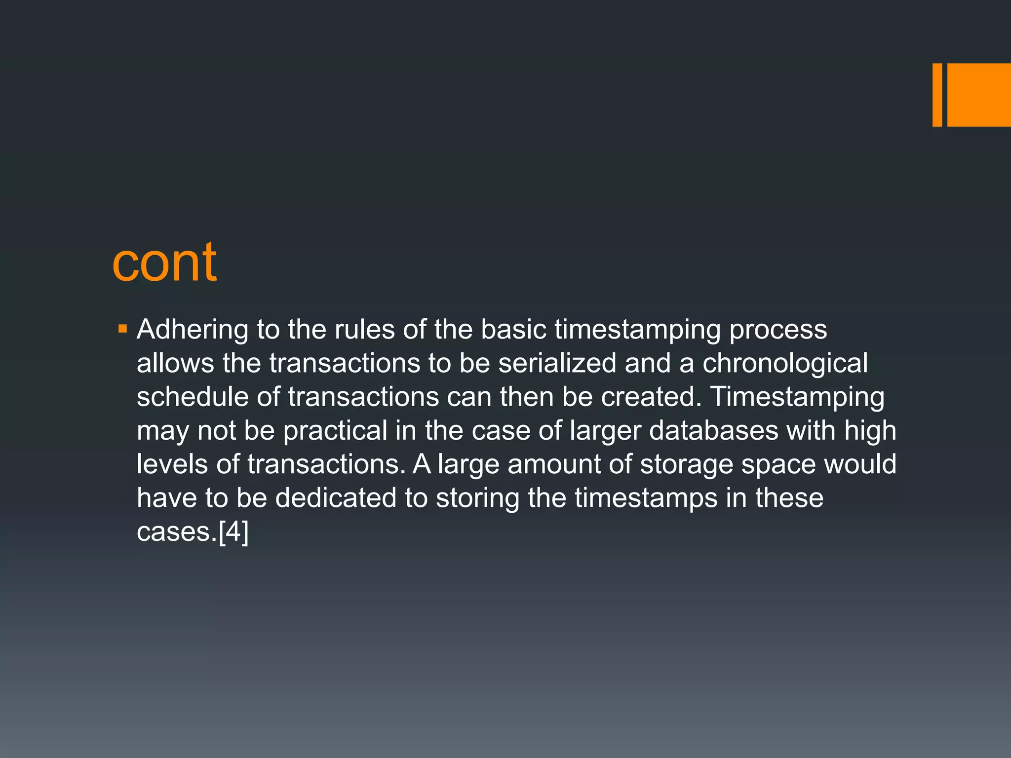 Concurrency control | PPT