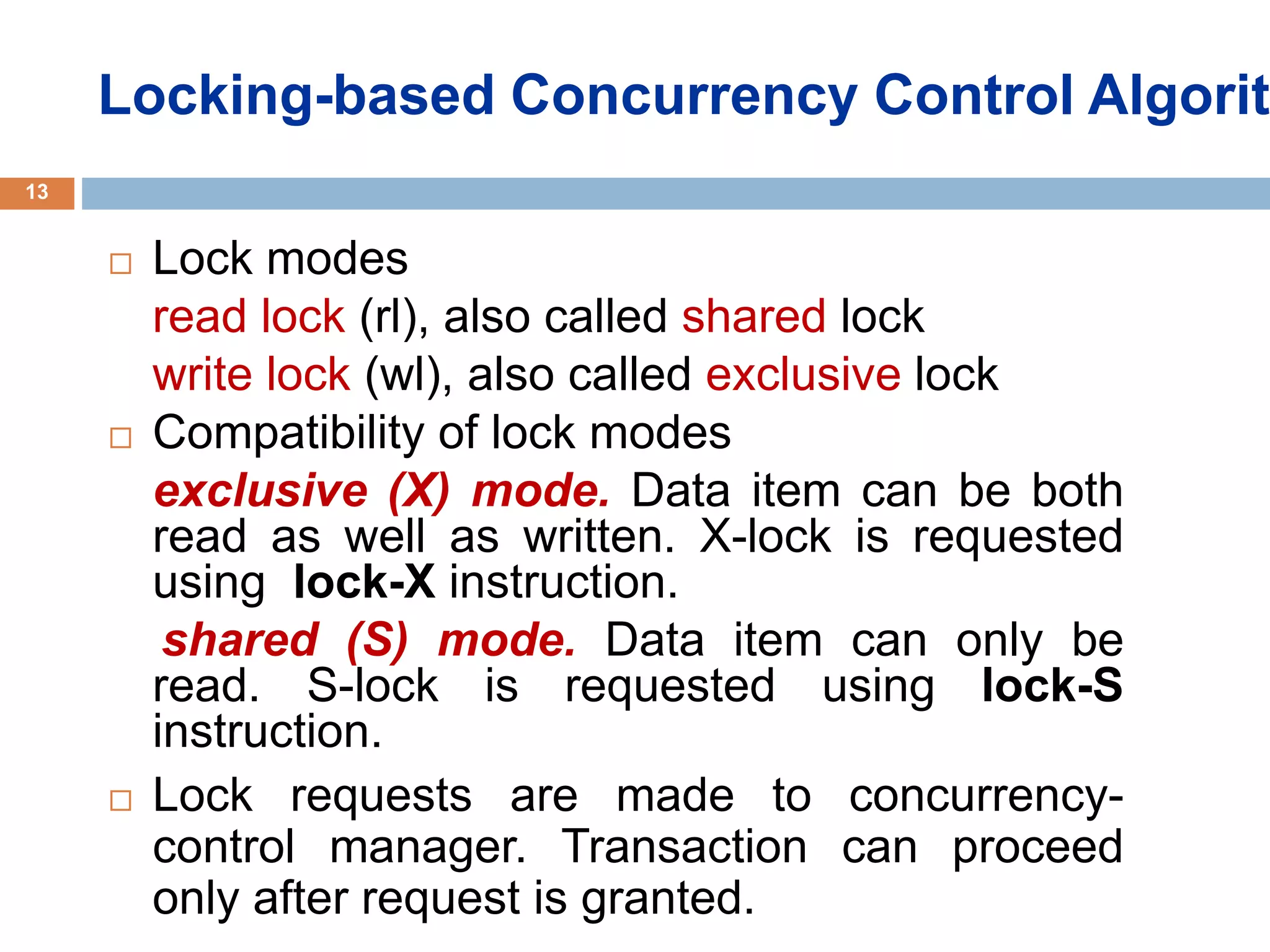Concurrency Control Ppt 0587