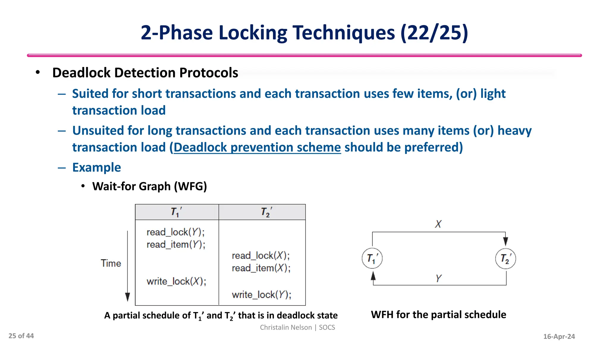 Concurrency Control in Database Management system | PDF