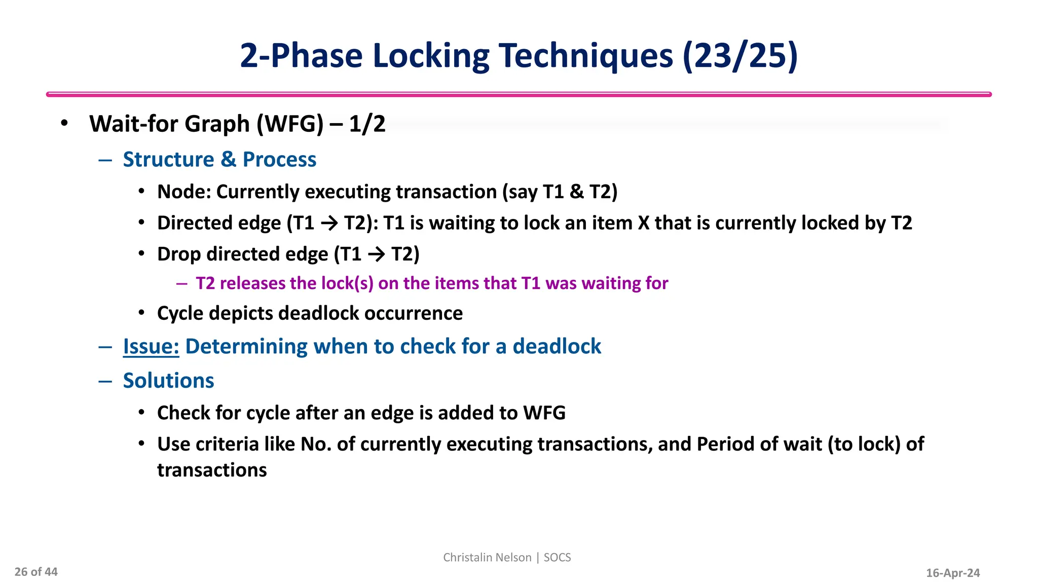Concurrency Control in Database Management system | PDF