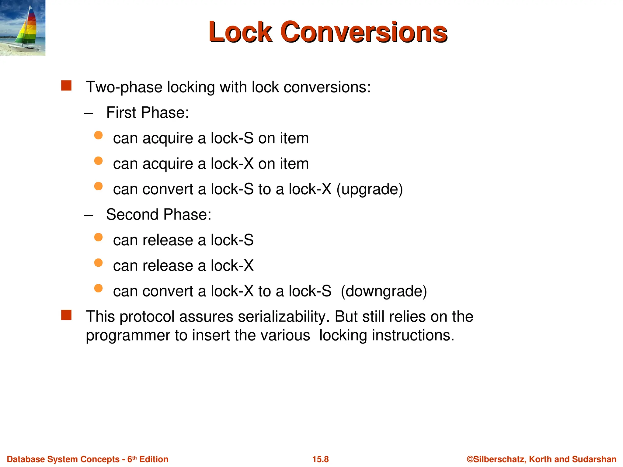 Concurrency Control Ppt For Operating Systems Ppt