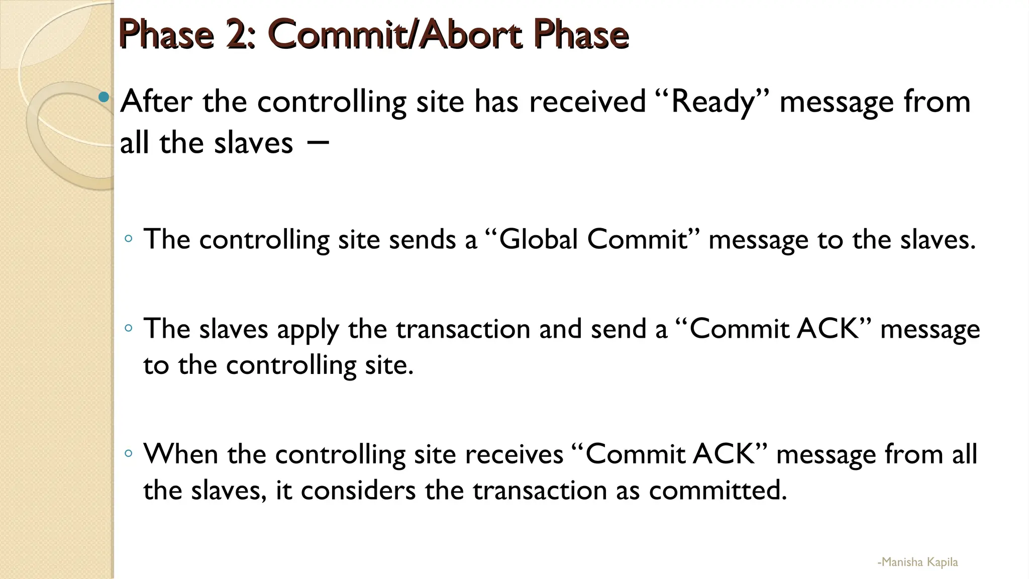 Concurrency Control Power Point Presentationsppt