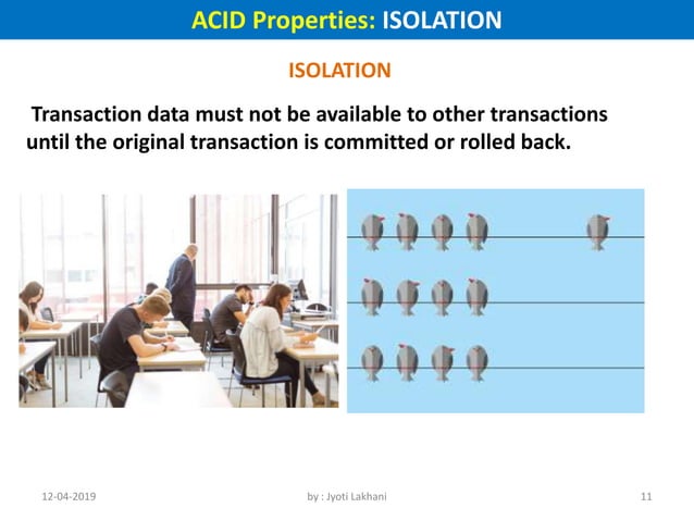Transactions And Concurrency Control Ppsx Databases Computer Software And Applications 0961