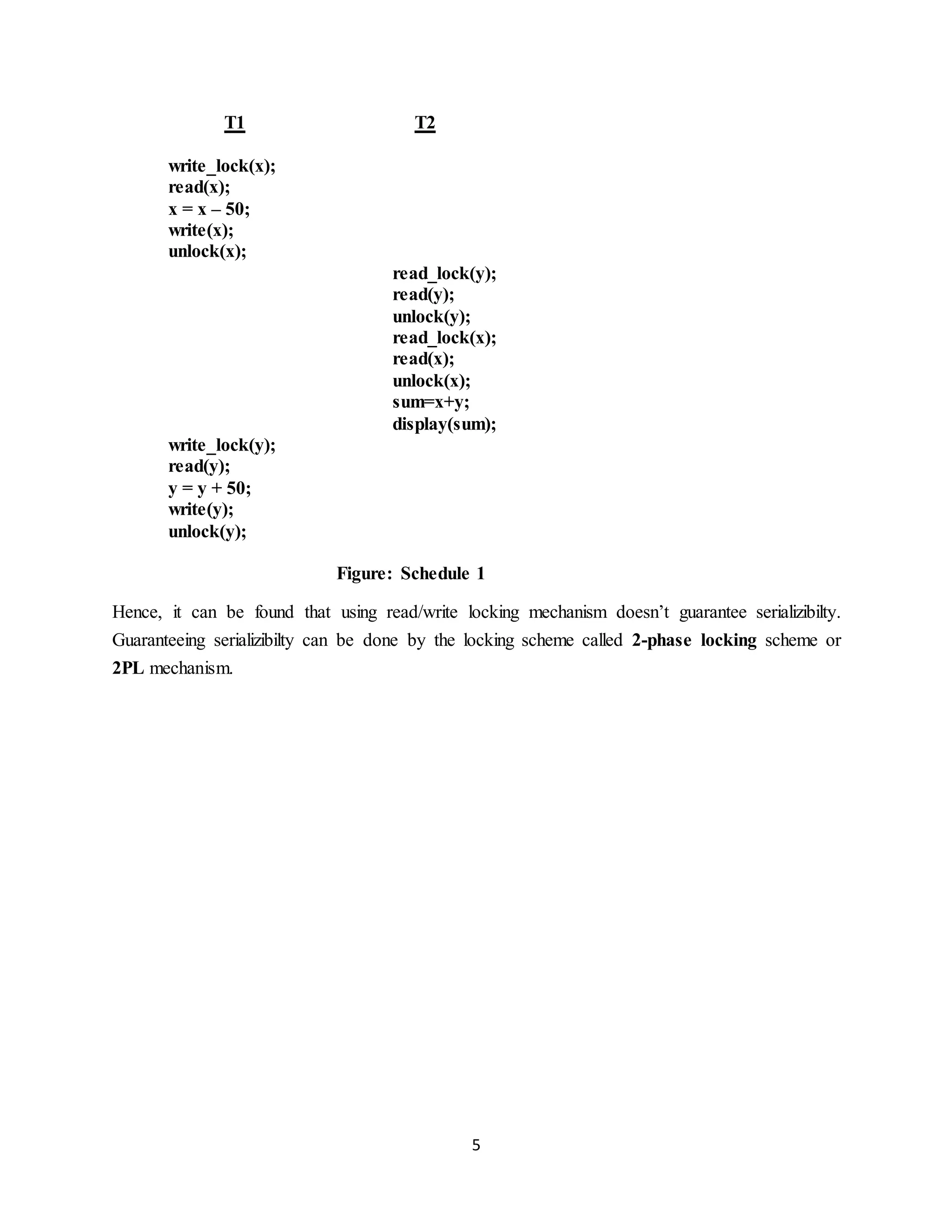 Concurrency Control Techniques Pdf Free Download