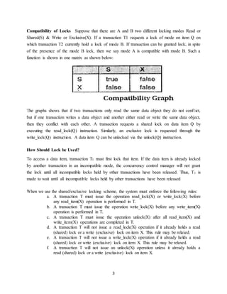 Concurrency Control Techniques | DOCX