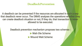 Concurrency control PPT | PPT