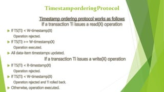 Concurrency control PPT | PPT