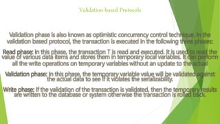 Concurrency control PPT | PPT