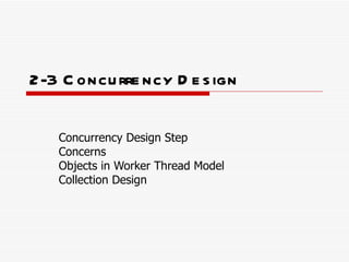 Lecture on Java Concurrency Day 2 on Feb 4, 2009. | PPT