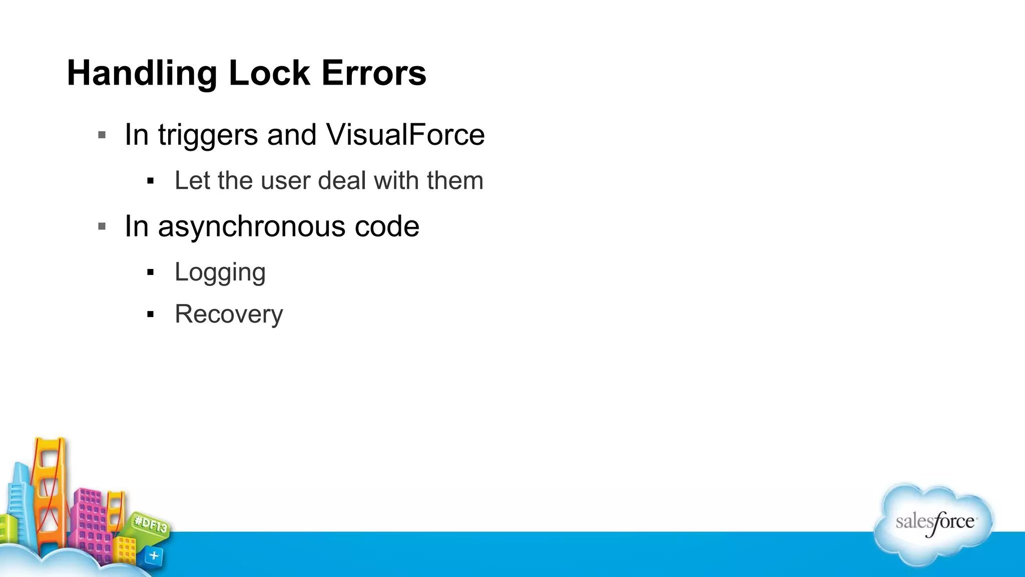 High Reliability DML and Concurrency Design Patterns for Apex | PPT High Reliability DML and Concurrency Design Patterns for Apex | PPT