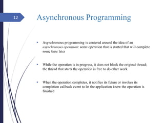 Concurrency in c# | PPTX