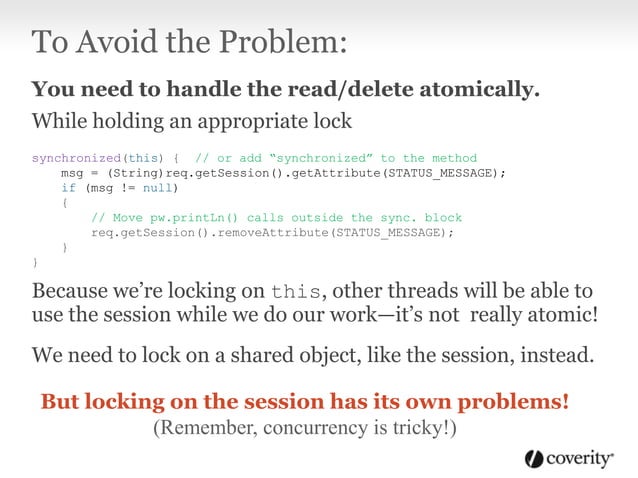 Concurrency Errors in Java | PPT