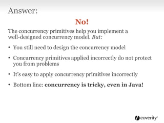 Concurrency Errors in Java | PPT