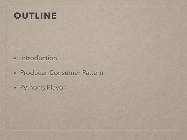 Concurrency in Python | PPT