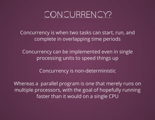Concurrency & Ruby | PPT