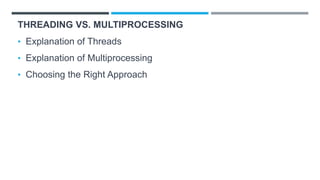 Concurrency in Software Development Generic Overview of Topics, Terms ...