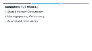 Concurrency in Software Development Generic Overview of Topics, Terms and Features | PPTX ...