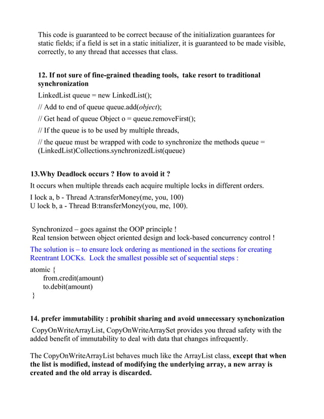Concurrency Learning From Jdk Source Doc Programming Languages Computing